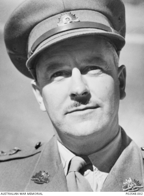 Australia. c. 1942. A portrait of Lieutenant Colonel (Lt Col) Kenneth ...