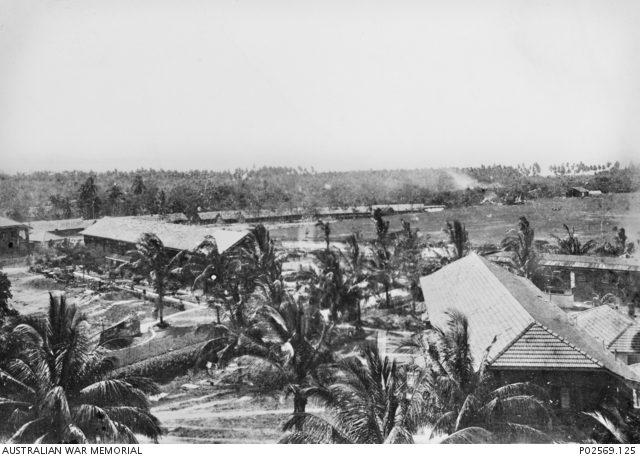 Birdwood camp. This photograph was taken from the Selarang water tower ...
