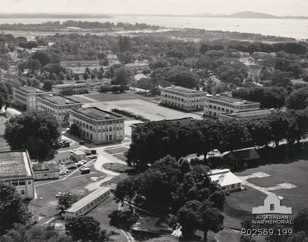 Selarang barracks, after the war. This is one of 202 images relating to ...