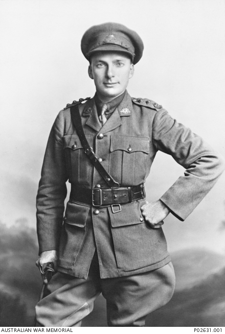 London, England. May 1917. Studio portrait of Captain (later Major ...