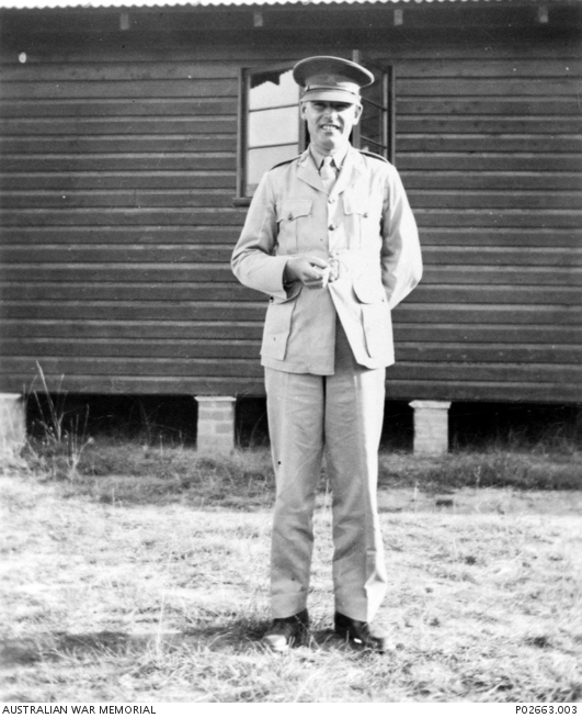 Outdoor portrait of Captain (Capt) Terrence Joseph Farrell, Staff ...