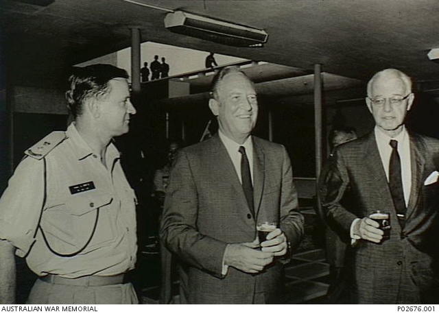 17567 Lieutenant Colonel (Lt Col) Lenthal Bernam Swifte (left ...