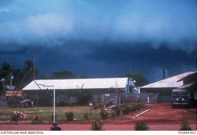 The RAAF Officers' Mess at the Royal Thai Air Force (RTAF) base at Ubon ...