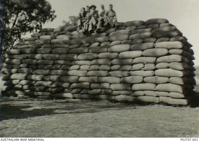 Tambar Springs, NSW. December 1943. Five of the six members of the ...