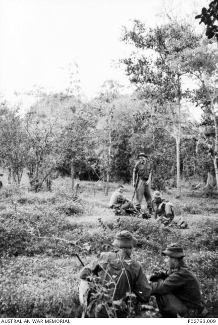 Phuoc Tuy Province, Vietnam. c. June 1966. Soldiers of 6th Battalion ...