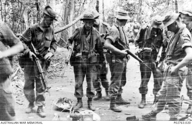 Xa Long Tan, Vietnam. July 1966. Men of the 6th Battalion , The Royal ...