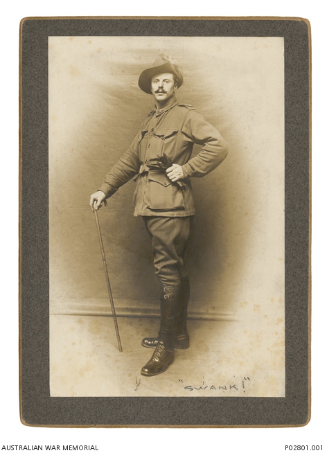 Studio portrait of 634 Private Ellis Silas, signaller with the 16th ...