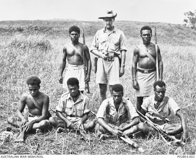 Guadalcanal, Solomon Islands. 18 August 1942. Captain W. F. Martin ...