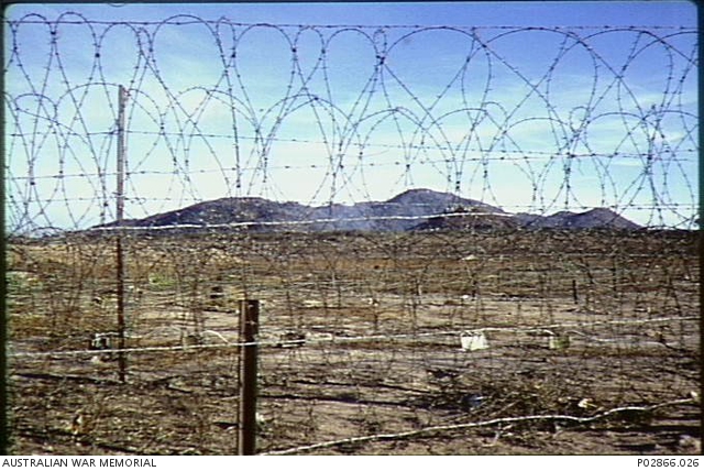 Nui Dat, South Vietnam, 1971-05. A view of the open fields and distant ...