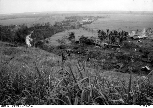 Goodenough Island, D'Entrecasteaux Islands, Papua. July 1943. A view ...
