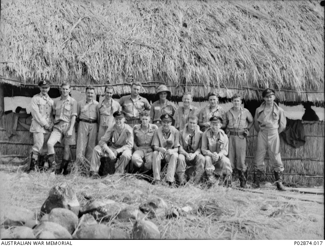 Goodenough Island, D'Entrecasteaux Islands, Papua. July 1943. Group ...