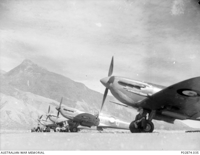 Goodenough Island, D'Entrecasteaux Islands, Papua. 20 July 1943. Four ...