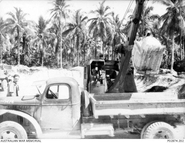 Los Negros, Admiralty Islands, New Guinea. 1944. 18312 Warrant Officer ...