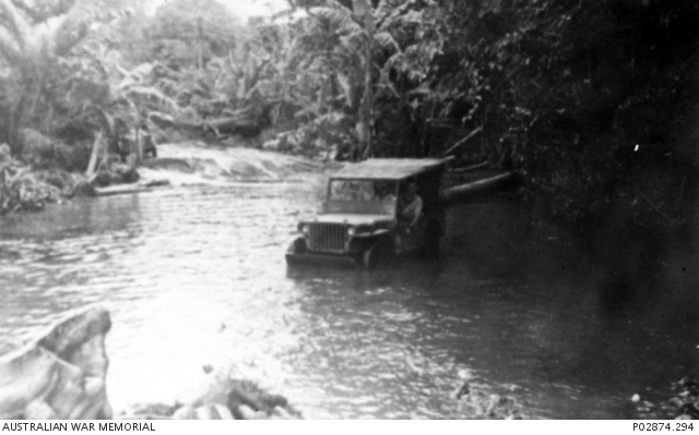 Goodenough Island, D'Entrecasteaux Islands, Papua. July 1943. Personnel ...