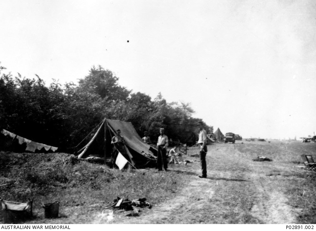 Normandy, France. July 1944. Members of No. 174 Squadron RAF at B5 ...