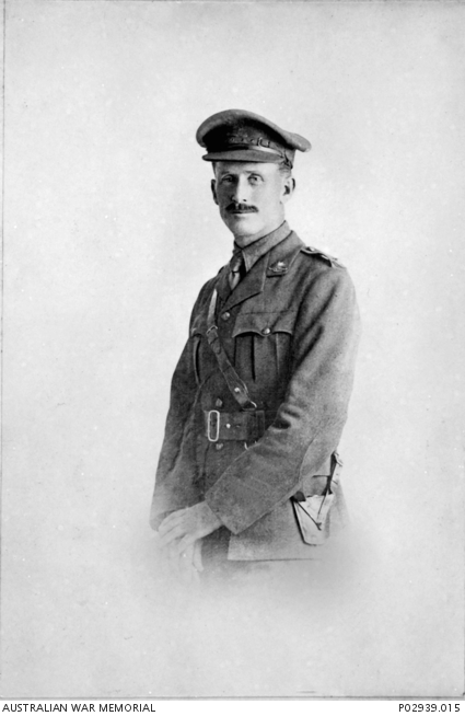 Studio portrait of Lieutenant (Lt) Charles Pope VC, 11th Battalion. Lt ...