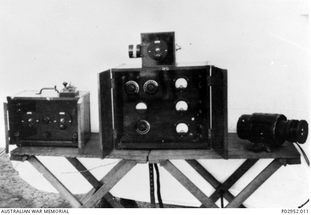 c. 1930. A short wave wireless set designed and built by a group of ...
