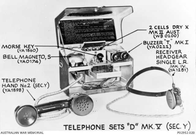 Telephone set D Mark V, known as the Don V. This telephone was the ...