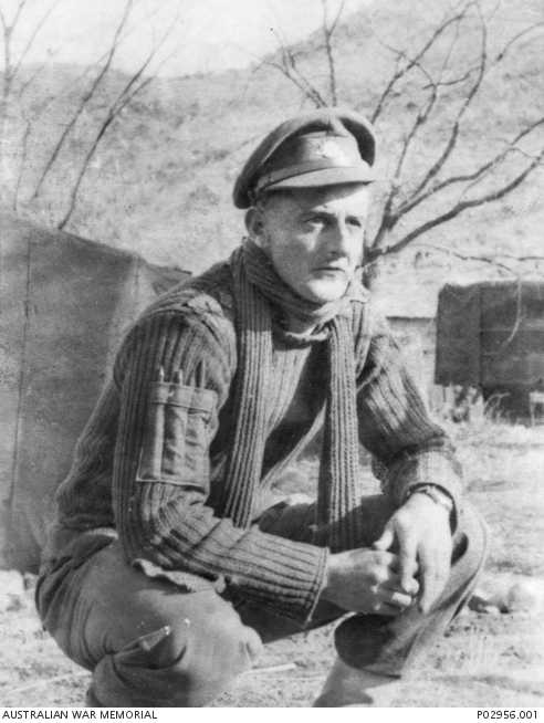 Informal portrait of 34265 Lieutenant George MacAfie 'Max' Luff, a ...