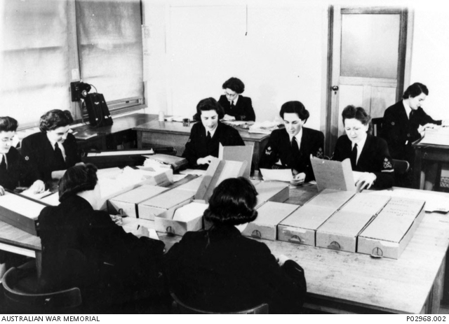 1945. Members of the Women's Royal Australian Naval Service (WRANS ...