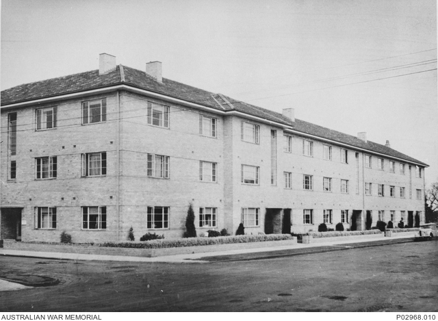 A view of a building used by the Women's Royal Australian Naval Service ...