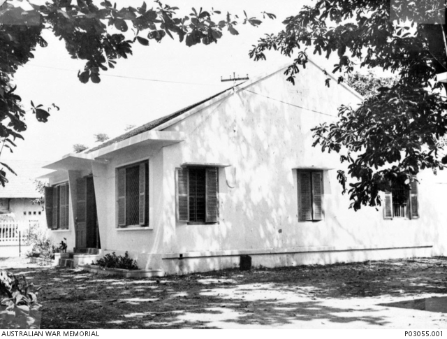 Side view of Australia House inside the Australian Army Training Team ...