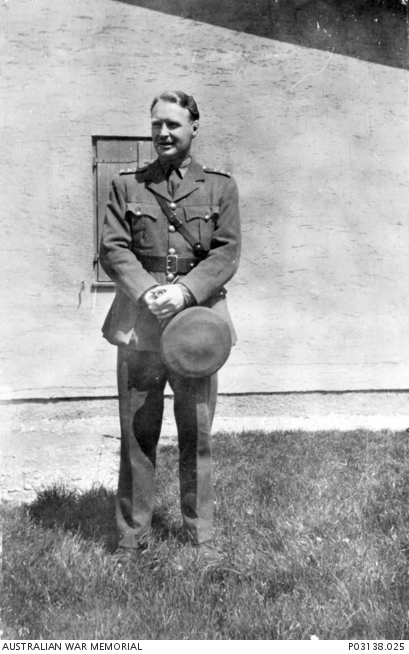 An informal outdoors portrait of Captain Forrest-Hay? Believed to be a ...