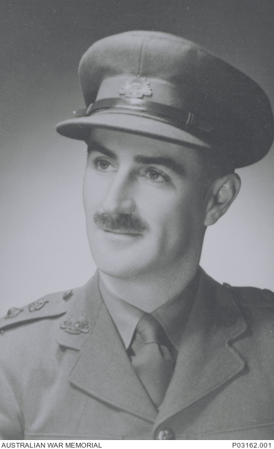Studio portrait of TX2011 Lieutenant Colonel (Lt Col) John Stanley Burgess Davis, 19 Line of ...