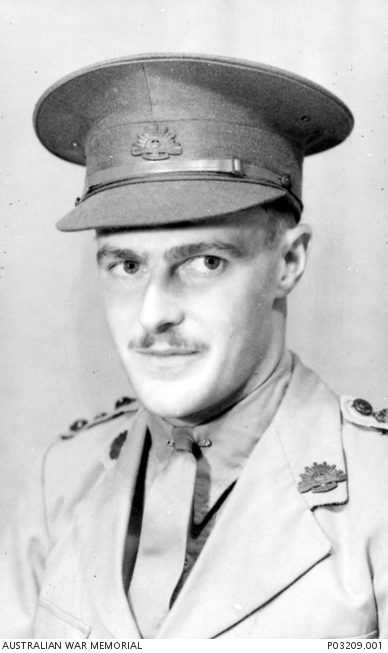 Studio portrait of Captain (Capt) Robert Hughes Black AAMC. Capt Black ...