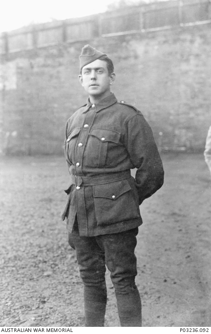 Outdoor portrait of Australian Prisoner of War (POW) 2786 Corporal (Cpl ...