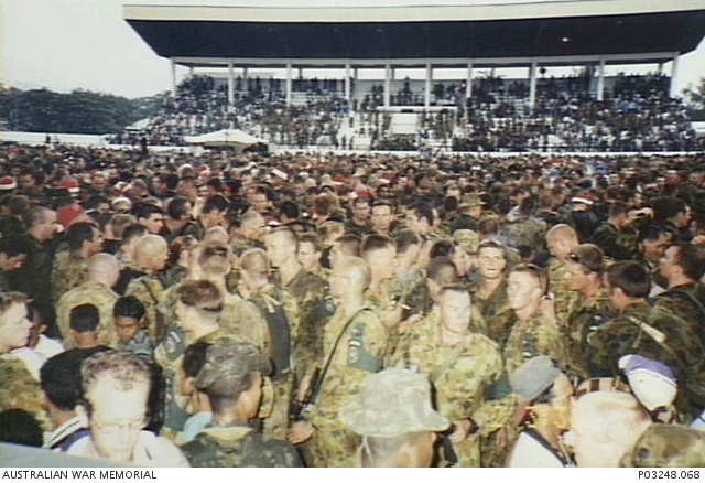 Dili, East Timor. 21 December 1999. Australian and International ...