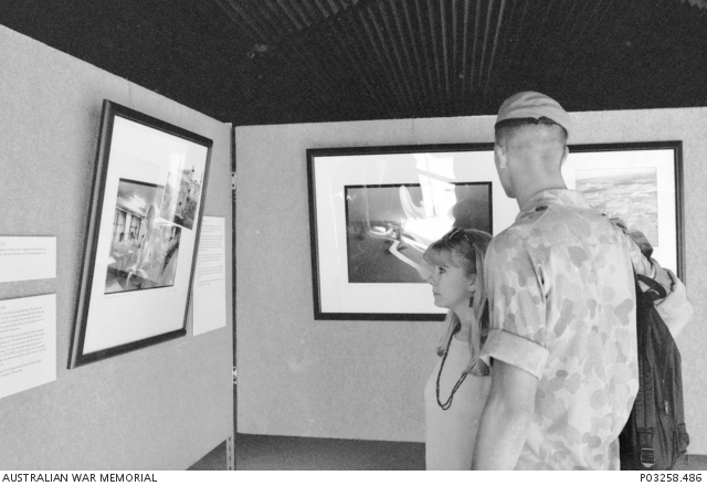 An unidentified former member of the United Nations Transitional ...