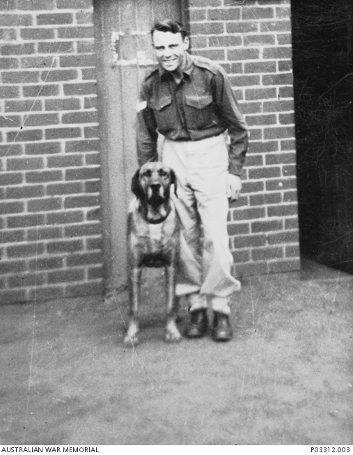 Informal portrait of VX110642 Corporal (Cpl) Raymond Rupert (Ray) Lee ...