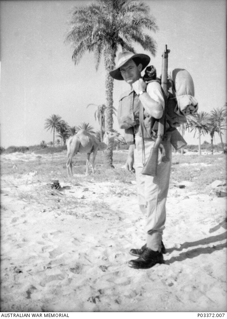 Informal portrait of William (Bill) Hadfield, 450 Squadron RAAF ...
