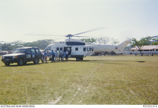 Members of the United Nations Mission East Timor (UNAMET) loading ...