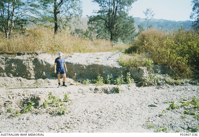 An unidentified member of the United Nations Mission East Timor (UNAMET ...