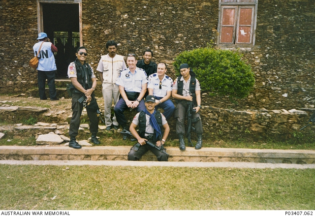 Informal portrait of Constable Rob Mills, New Zealand Police and ...