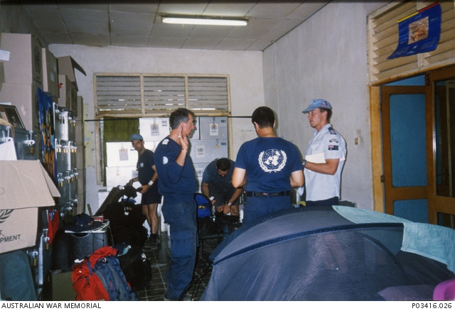Civilian Police Officers, members of the United Nations Mission in East ...