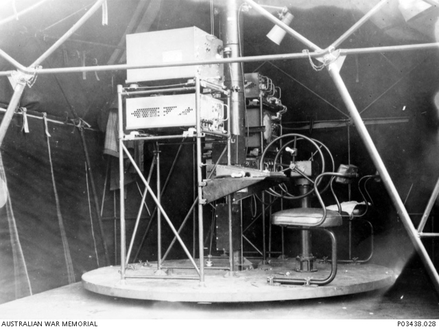 Looking through the A Frame of a Mark 1 A Light Weight Ground Control ...