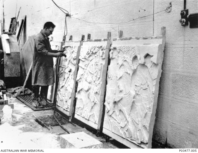 Arthur Buist, an artist working under the instruction of George Rayner ...