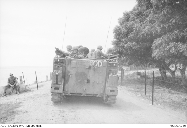 Members of the 5th/7th Battalion (Mechanised), The Royal Australian ...