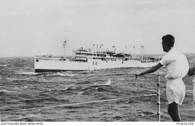 The Italian motor vessel Romolo which was set on fire and scuttled by ...