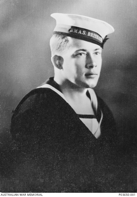Studio portrait of B/3068 Ordinary Seaman (OD) D'Arcy Joseph Albert ...