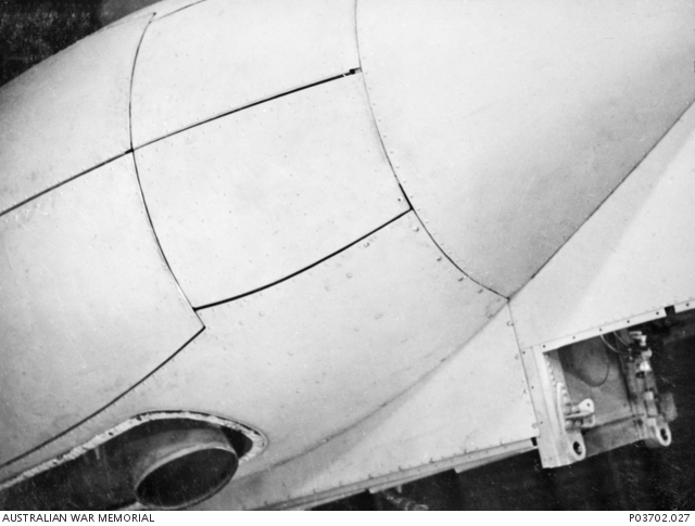 The Australian designed engine nacelle and fairing, being tested during ...