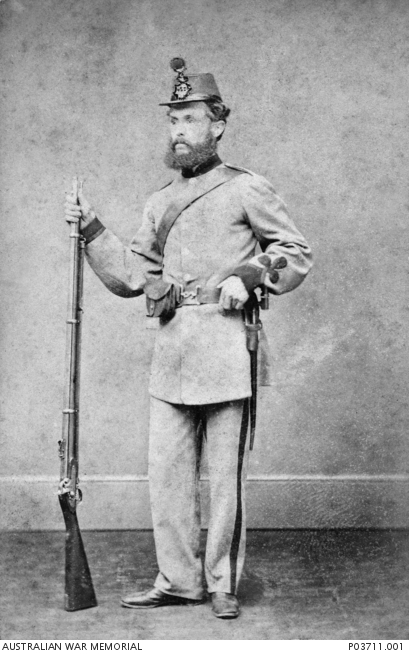 Studio portrait of Private Henry Thomas Clarke, New South Wales ...