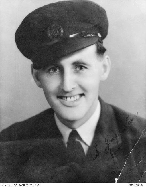 Studio portrait of 15508 Leading Aircraftman (LAC) George Henry Moore ...