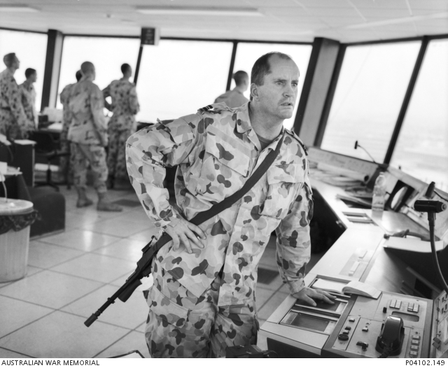 Squadron Leader (Sqn Ldr) Foster "Fozzy" Breckenridge, a member of the ...