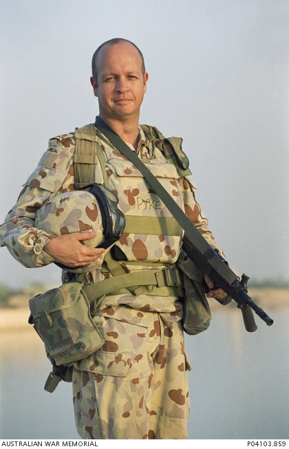 Informal portrait of Captain (Capt) Phil Pyke, Deployable Team Leader ...
