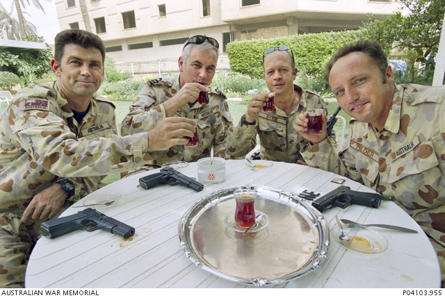 Members of the Joint Public Affairs Unit enjoy some Baghdad ...
