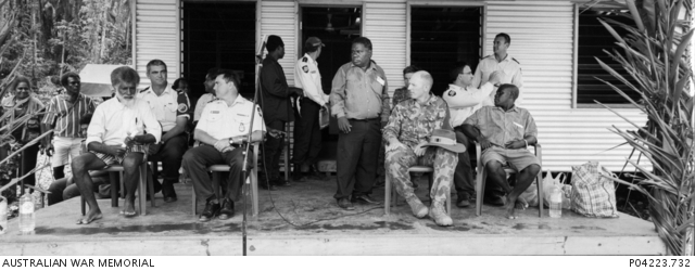 Senior officials of the Regional Assistance Mission to the Solomon ...